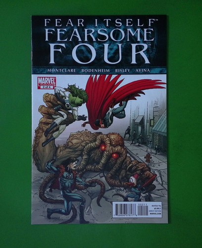 Fear Itself Fearsome Four #2 2011 Marvel Comics High Grade Comic Book ...