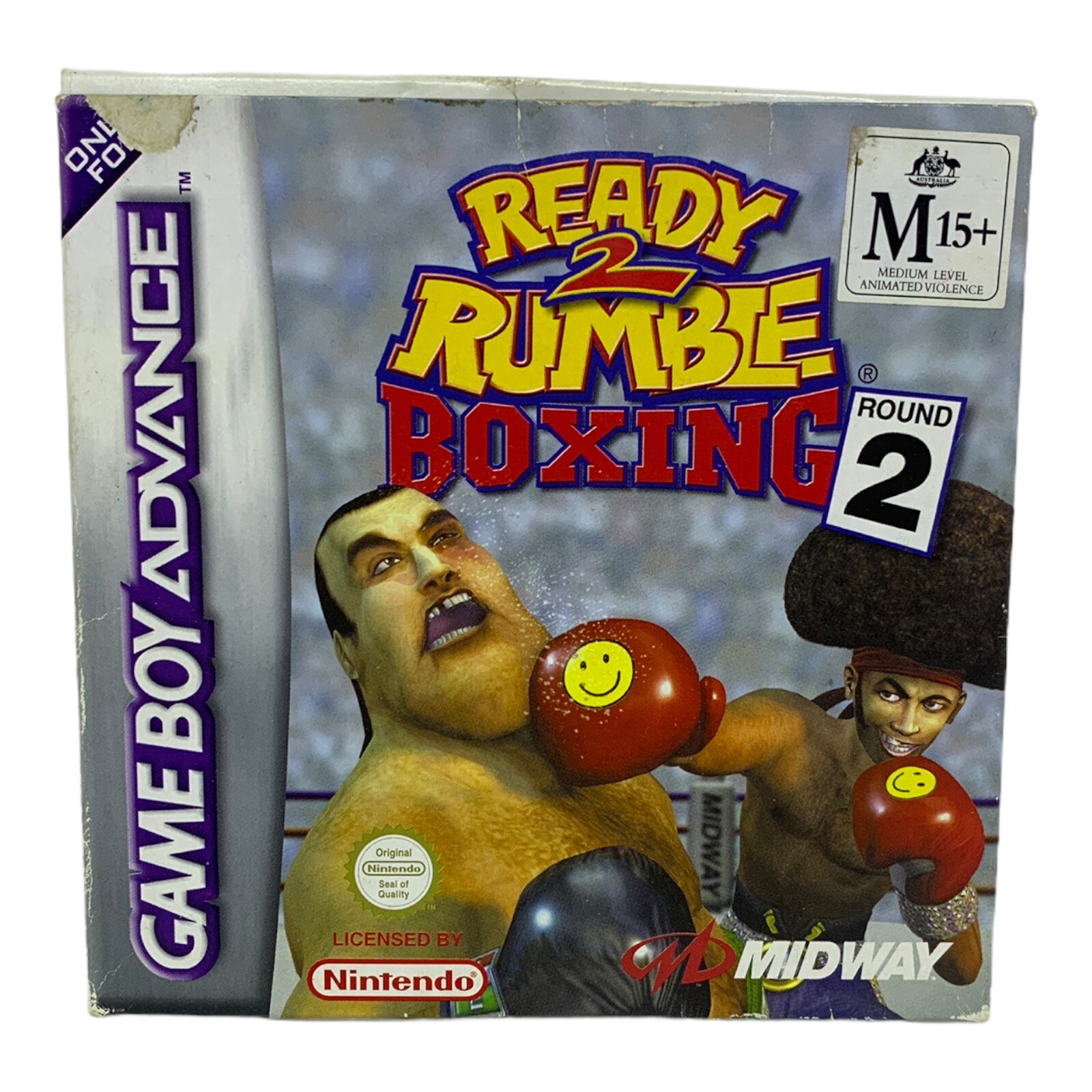 Ready 2 Rumble Boxing: Round 2 Game Boy Advance GBA - Tested Working ...