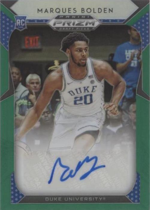 2019-20 Panini Prizm Draft Picks - Draft Picks Autographs Marques ...