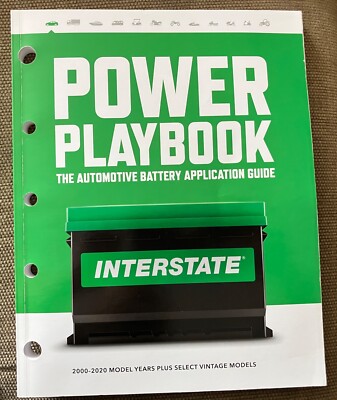 2000-2020 INTERSTATE BATTERIES Automotive Battery Application Guide ...