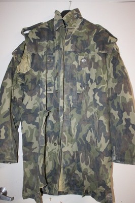 XXL Romanian Army M94/M93 Camo Winter Parka w/Hood Military Jacket 52 ...