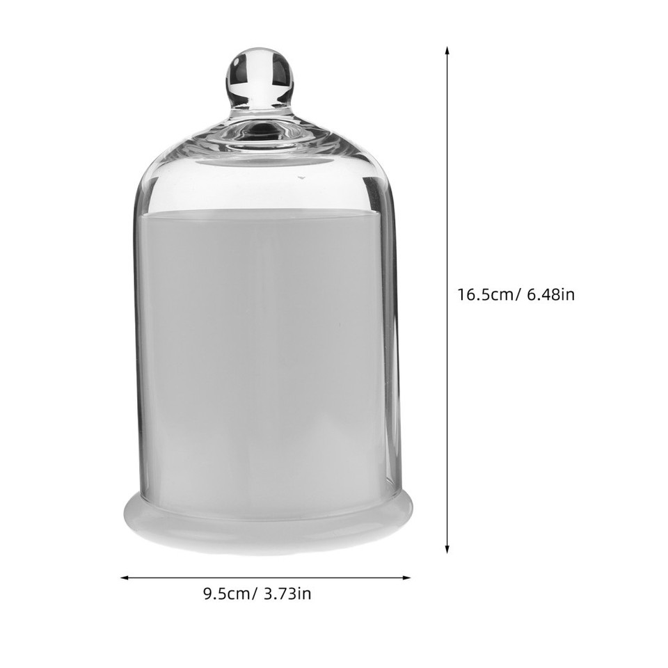 Candy Display Containers Counter Butter Keeper Cake Stand with Glass ...