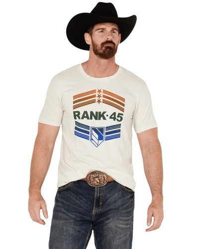 Rank 45 Men's 45& Conesville Western Short Sleeve Graphic T-Shirt ...