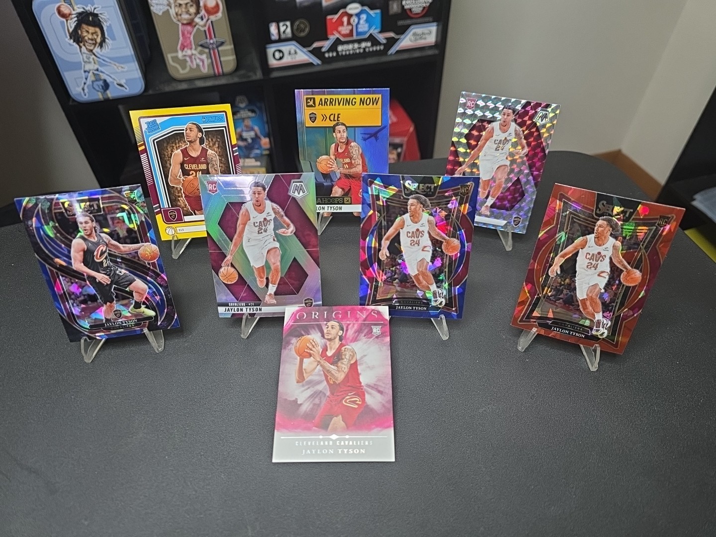 2024-25 Panini Jaylon Tyson Rookie Parrallel Lot of 8 NBA Cards RC ...