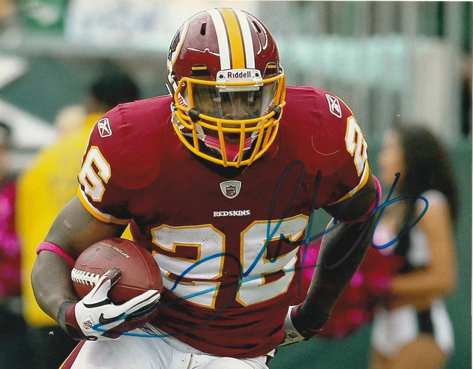 Clinton Portis signed 8x10 Washington Redskins color photo | eBay