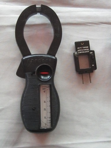 Vintage Amprobe Clamp Meter, No Probes, With Leather Case & Sensitizer ...