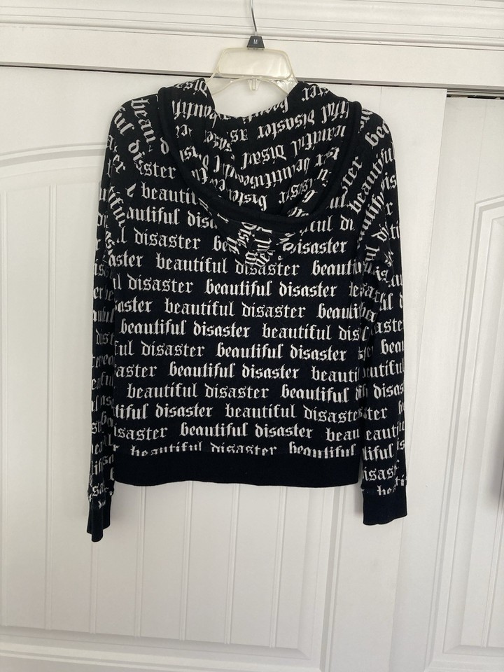Beautiful disaster Medium Hooded Sweater | eBay