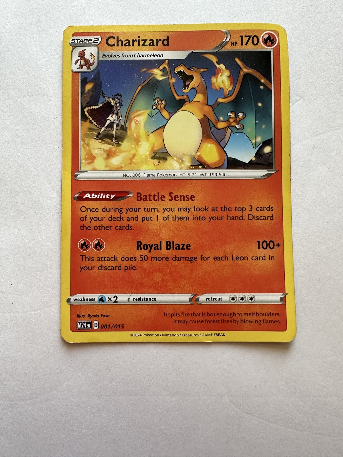 Charizard Pokémon Card Stage 2 HP 170 | eBay