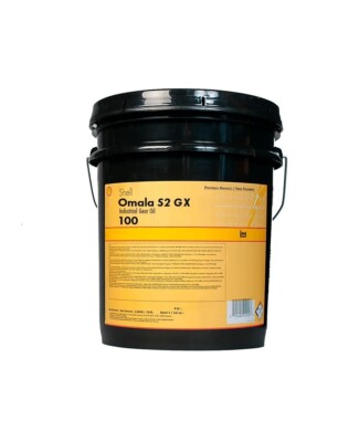 Shell Omala S2 GX 100 Industrial Gear Oil; 550041745; 5 Gallon Pail | eBay
