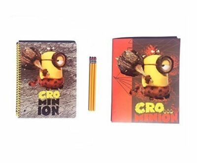 Minion School Supply Set, Folder, Spiral Notebook and Pencils | eBay
