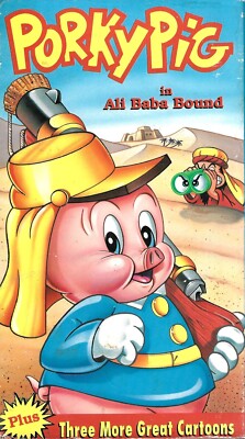 Porky Pig in Ali Baba Bound (VHS) 84296030309| eBay
