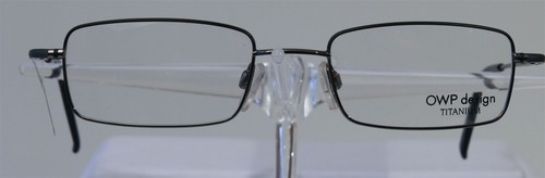 OWP Design 8733 Schwarz Titan Brille Brillengestell Damen Herren ...