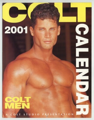 Colt Men Calendar 2001 Dave Sansone, Anthony Page, Tony Ganz Gay Male ...