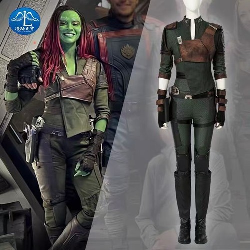Guardians of the Galaxy Vol.3 Gamora Cosplay Costume Bodysuit Vest ...