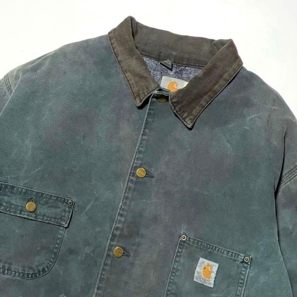 Made In Usa Star Tag Carhartt Michigan Chore Coat 2Xl Cb1043 No.ch465 ...
