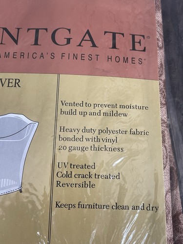 Frontgate Chaise Cover Reversible Heavy Duty 20 Gauge Waterproof Patio ...