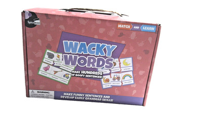 Wacky Words Make Hundreds Of Goofy Sentences. Spice Box. New Sealed. | eBay