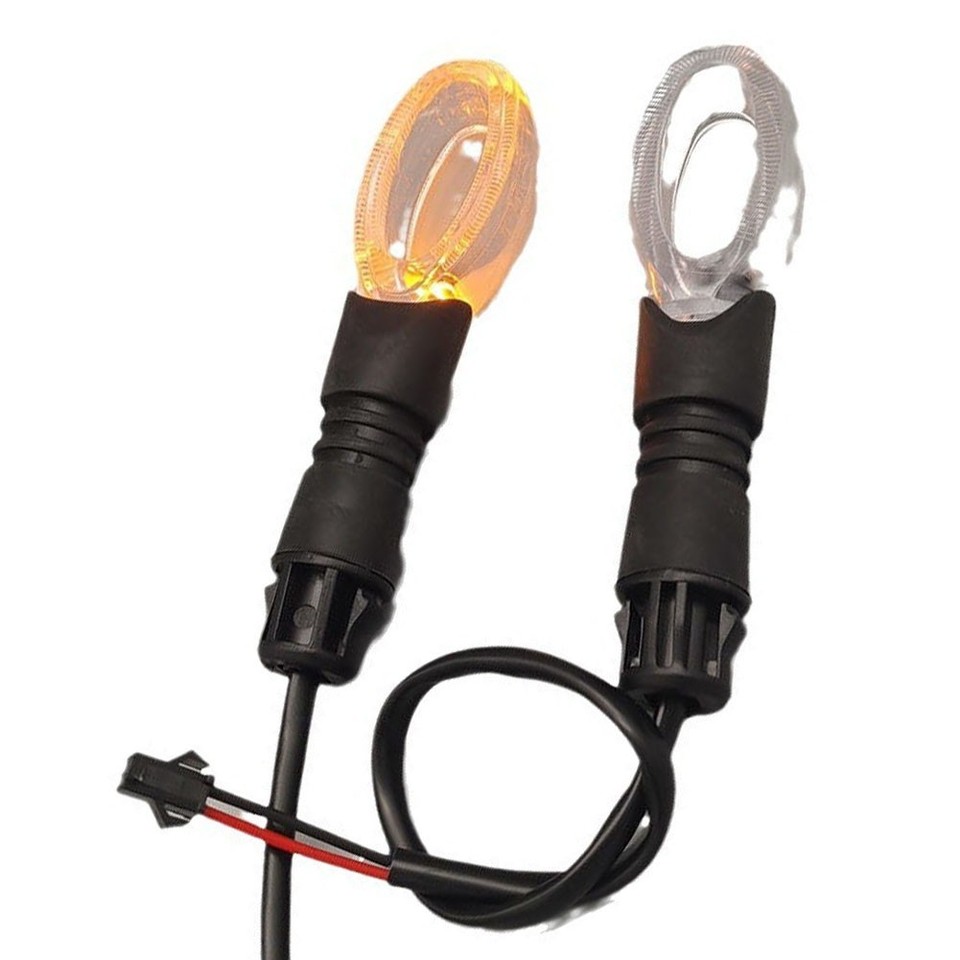 48V 60V 72V Electric Vehicle Turn Signal with LED Orange Indicator ...