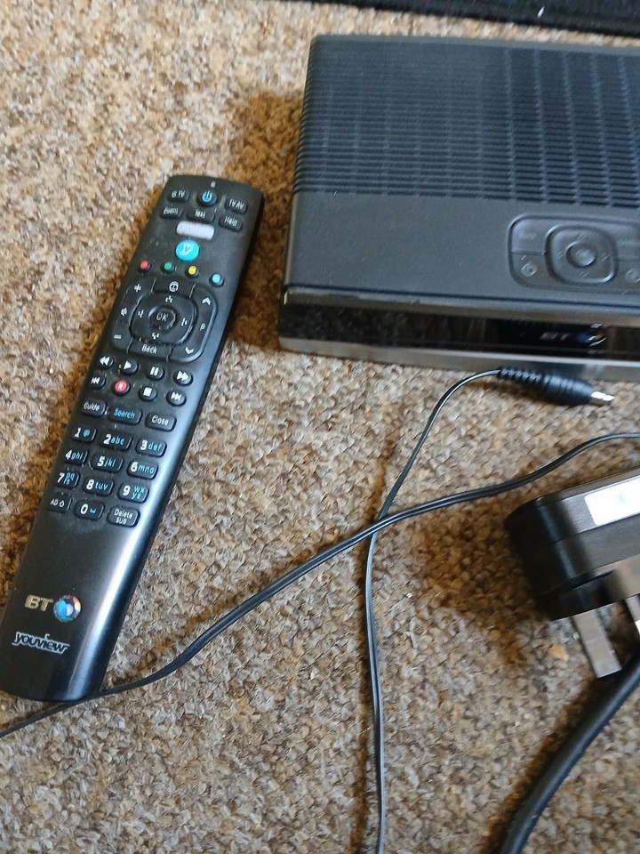 BT YouView+ Box DTR-T2100 / 500GB HD Freeview Player & Recorder ...