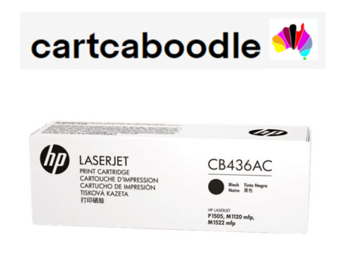 Genuine HP CB436AC Black Toner - CB436A / 36A - for HP M1120 M1522 ...