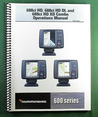 Humminbird 688ci HD DI XD Combo Instruction Manual: In Color ...