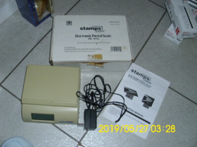 Digital Postage Scale Stamps.com Weight 5lb W/Adapter SCALE WORKING | eBay