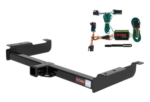 Curt Class 3 Trailer Hitch 2in Receiver And Wiring Harness Kit 13040 ...