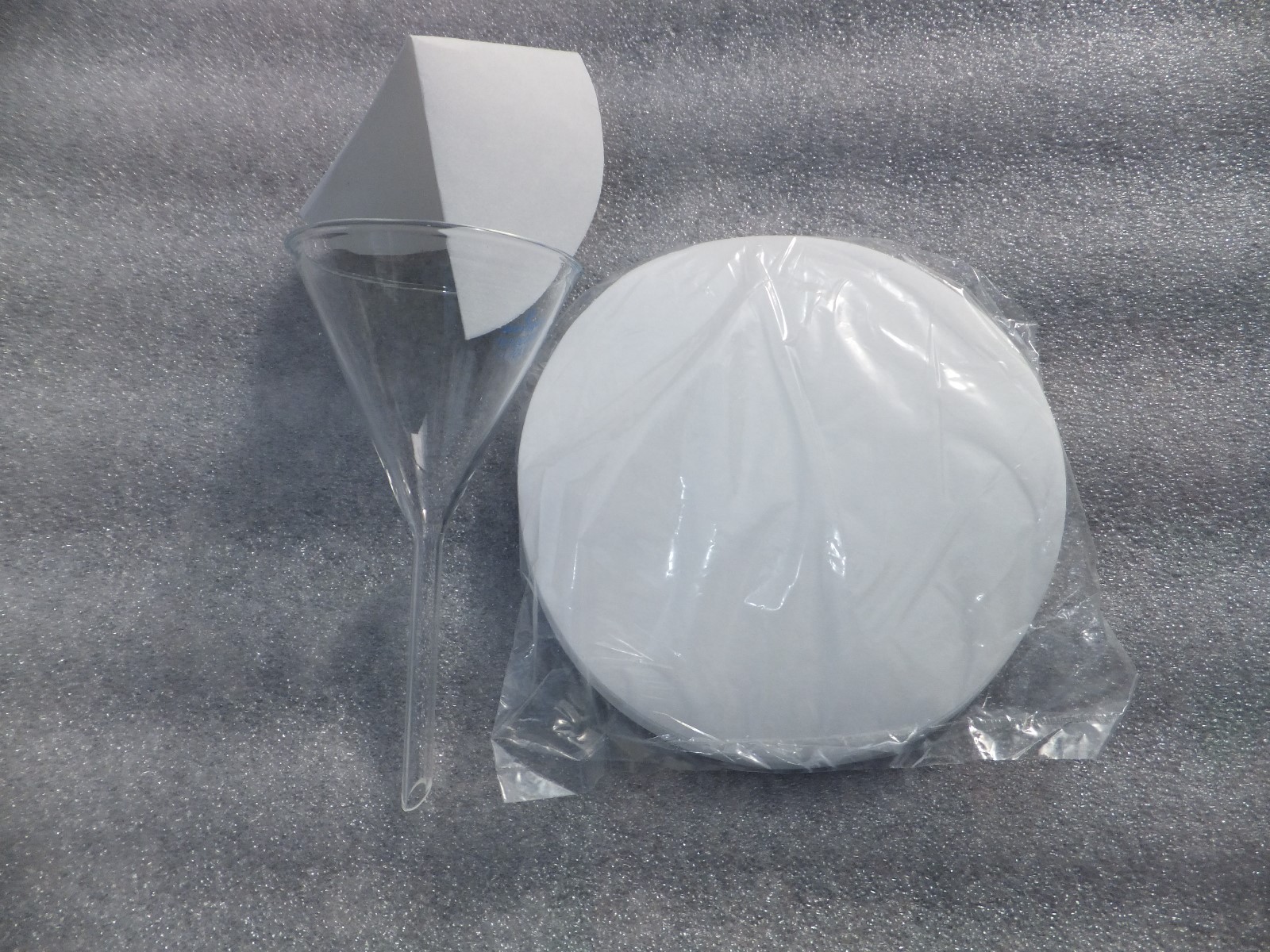 Combo Glass Funnel 75mm and Filter Paper (Medium) NEW for Lab ...