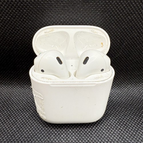 Apple AirPods 2nd Generation with Charging Case - White - Model A2031 ...