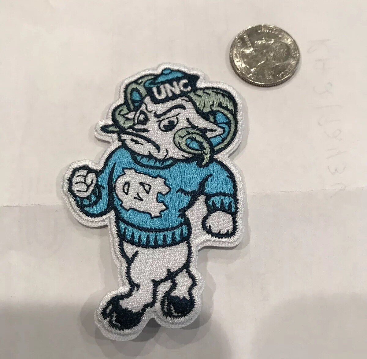 UNC University North Carolina Tar Heels Embroidered Iron On Patch 3.5”x ...