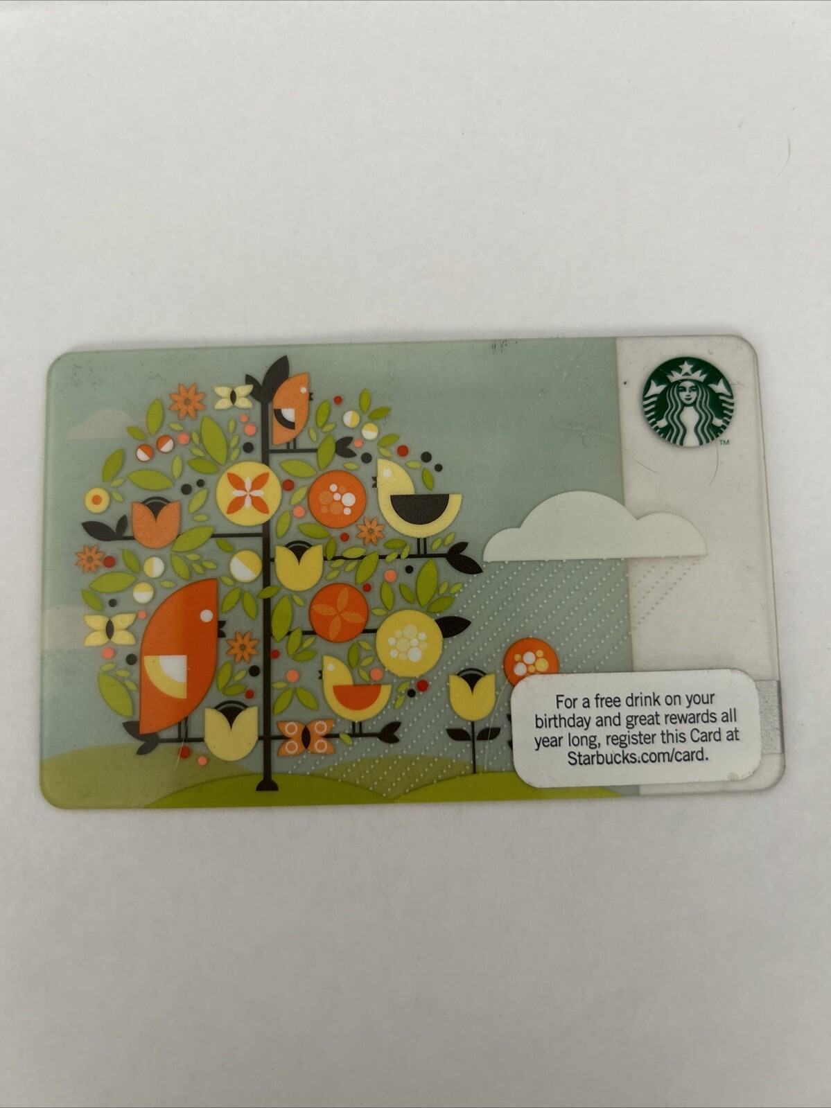 2010 STARBUCKS GIFT CARD Spring Birds in Tree #6066 ~ NEW | eBay