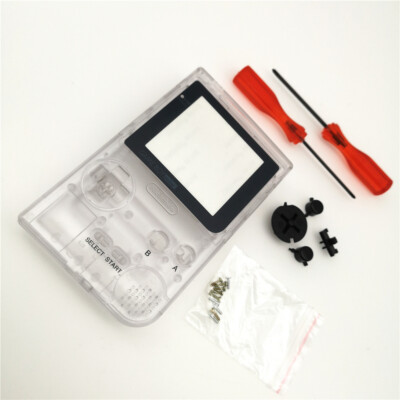 Full Housing Shell Case Kit For Nintendo Game Boy Pocket GBP -Clear ...
