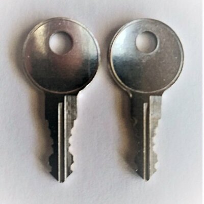 (2) LEER Truck Cap Replacement Keys Cut To Key Code 006 | eBay