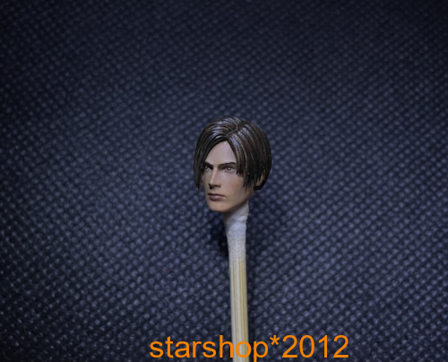 1/18 Head Sculpt Male Video Game Leon Model Fit 3.75in Action Figure ...