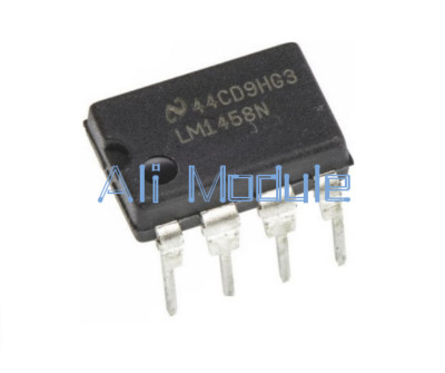 10Pcs LM1458 1458 LM1458N IC DUAL OPERATIONAL AMPLIFIER | eBay UK