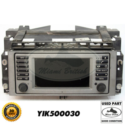 LAND ROVER NAVIGATION AUDIO SCREEN MODULE RANGE 03-04 YIK500030 USED | eBay