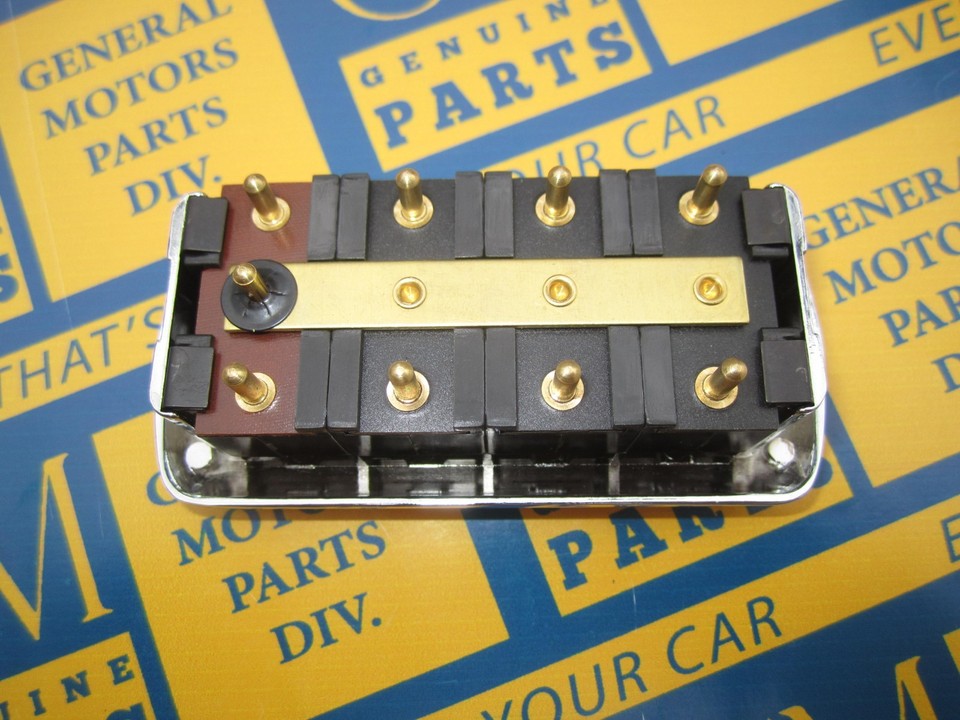 1948-1953 GM & Packard 4 Button Power Window Switch with Chrome Bezel ...