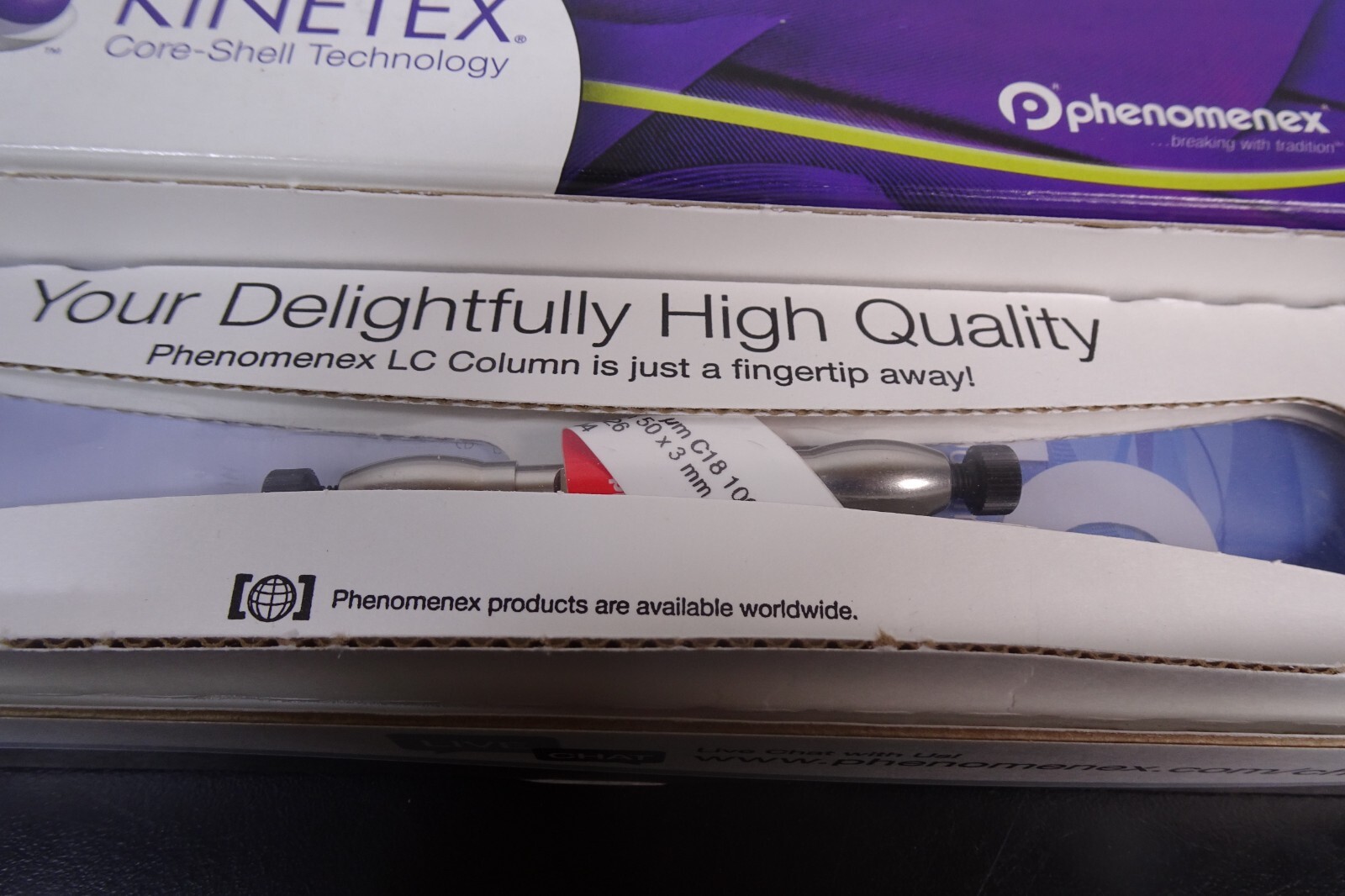 Phenomenex KINETEX | 00B-4475-Y0 | LC Column | 50X3mm 1.7 um C18 100 A | | eBay