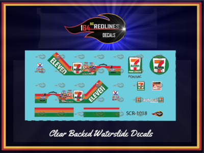 1/64 "'83 Pontiac 7/11 NASCAR" Replica Decal SCR-1018 | eBay