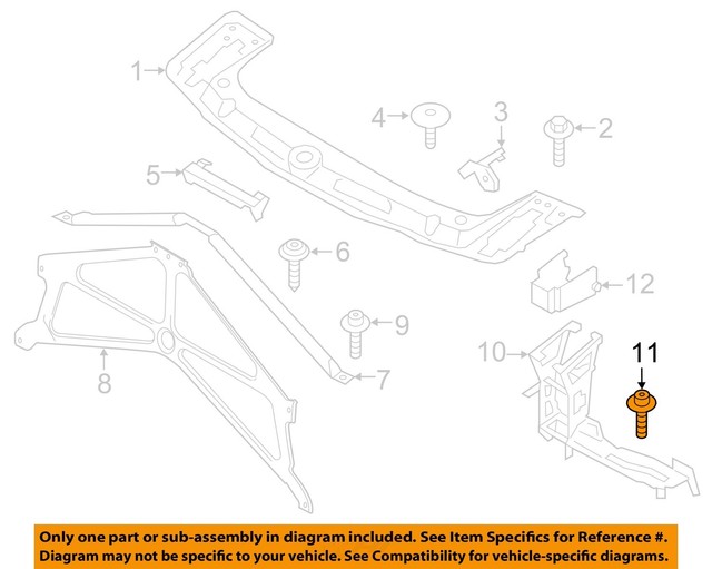 BMW 07119908042 Genuine OEM Headlamp Housing Screw for sale online | eBay