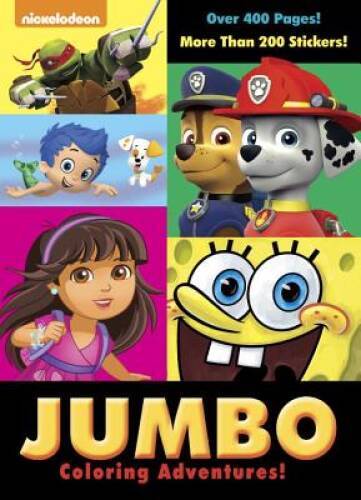 Jumbo Coloring Adventures! (Nickelodeon) (Super Jumbo Coloring Book) - GOOD 9780553520873| eBay