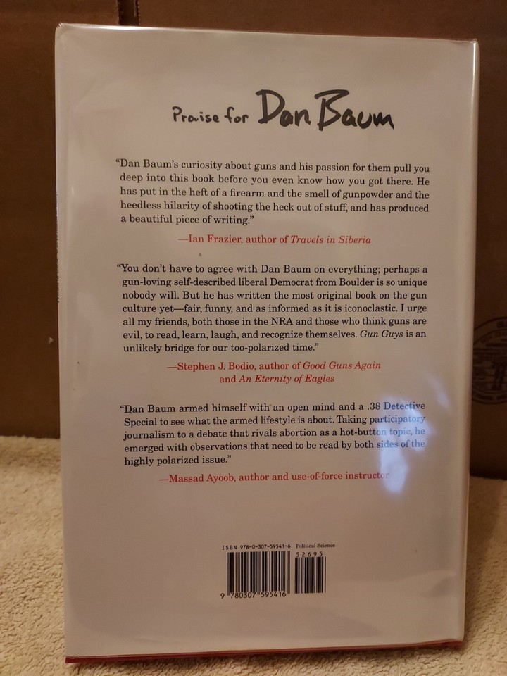 Gun Guys : A Road Trip by Dan Baum (2013, Hardcover) 9780307595416| eBay