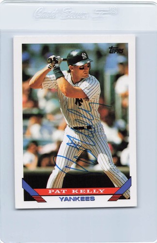 1993 Topps #196 Pat Kelly Yankees Signed Auto *K456 | eBay