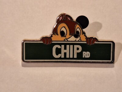 Disney Trading Pins-2015 Disney Streets/Disney Parks-Street Signs-Chip ...