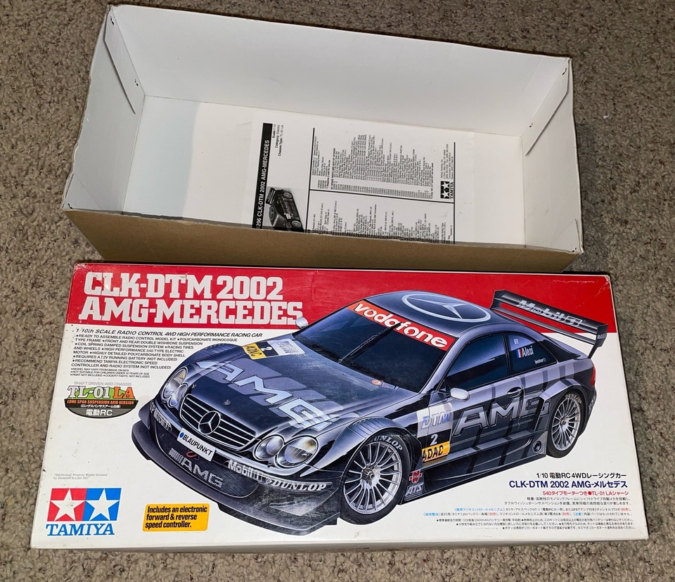 58296 Tamiya CLK-DTM 2002 AMG Mercedes - TL01 -LA Chassis - Empty Box ...
