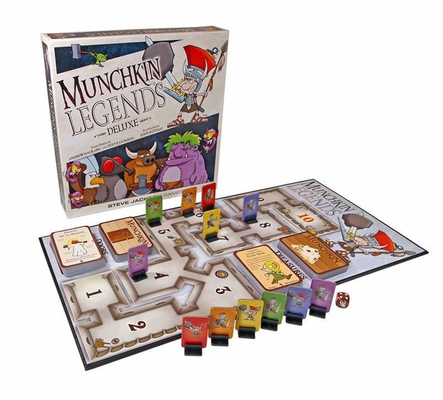 Munchkin Legends Deluxe Card Game By Steve Jackson Games SJG1512 EBay