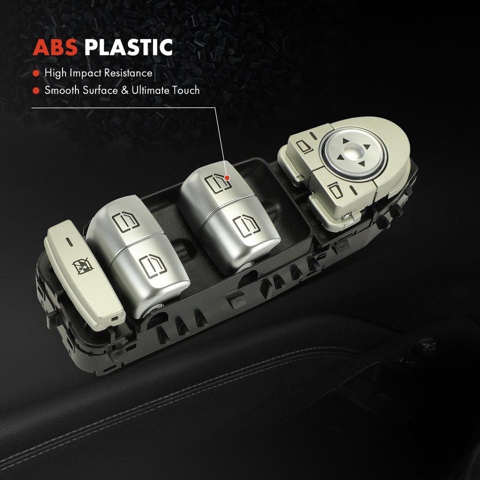 Front Driver Side Power Window Switch for Mercedes-Benz E200 E250 E300 E43 AMG | eBay UK