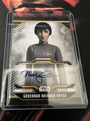 TOPPS STAR WARS Bounty Hunter MARY ELIZABETH MCGLYNN GOVERNOR ARIHNDA ...