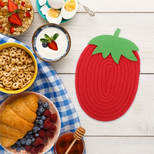 Braided Coasters Hot Dish Trivet Cotton Drink Coasters Hot Pot Trivet ...