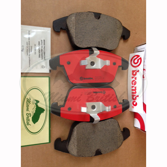 LAND ROVER FRONT BRAKE PAD SET "PREMIUM CERAMIC" LR2 LR004936 BREMBO | eBay